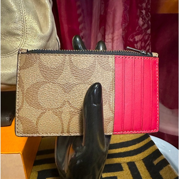 Coach | Bags | Coach Credit Card Case With Coa | Poshmark